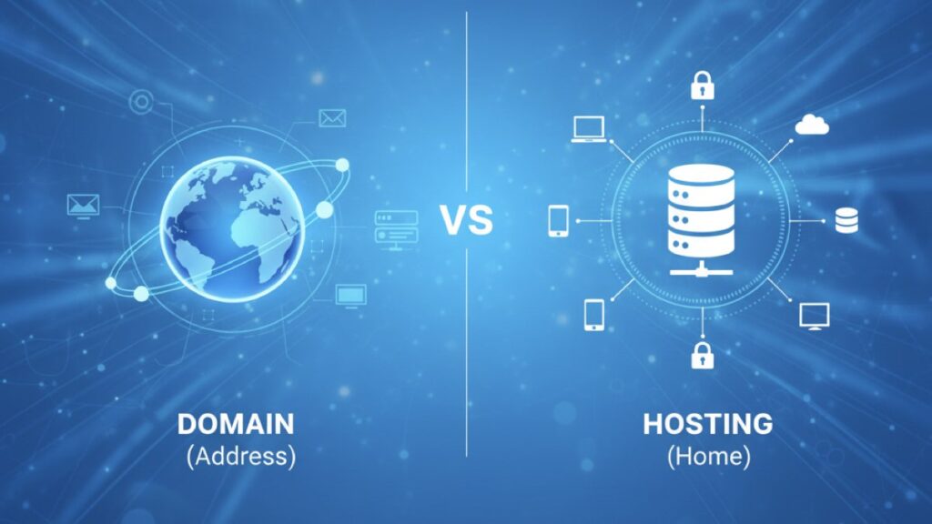 Domain Vs. Hosting: What’s The Difference? - Fast Panda Blog