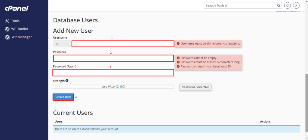 How to Create a New MySQL Database in cPanel? - Knowledge Hub - Fast Panda