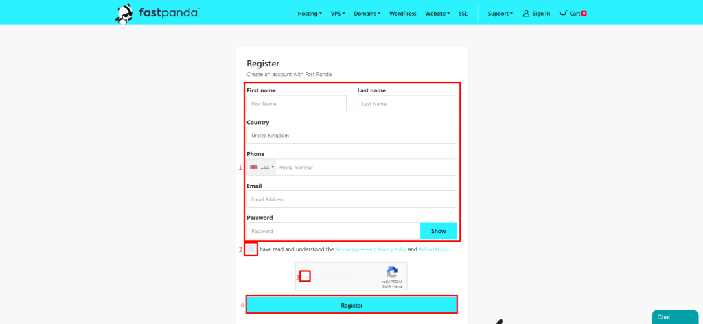 Fast Panda Account Creation Steps - Knowledge Hub - Fast Panda