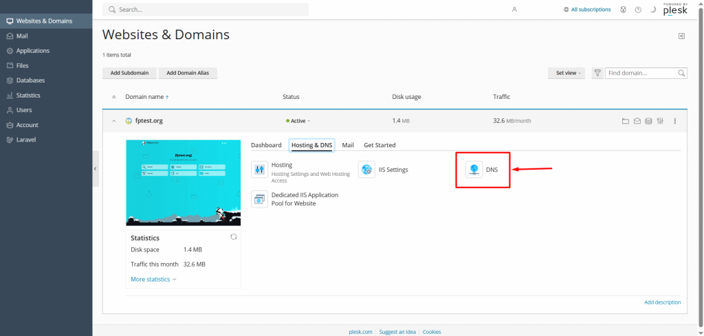How to Add, Delete, and Edit DNS Records in Plesk Panel? - Knowledge Hub - Fast Panda