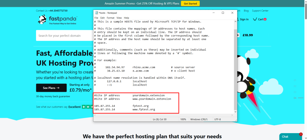 How to Access a Website Using the HOSTS File? - Knowledge Hub - Fast Panda