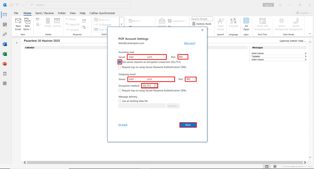 Microsoft 365 Outlook POP Mail Setup: Step-by-Step Installation Guide ...